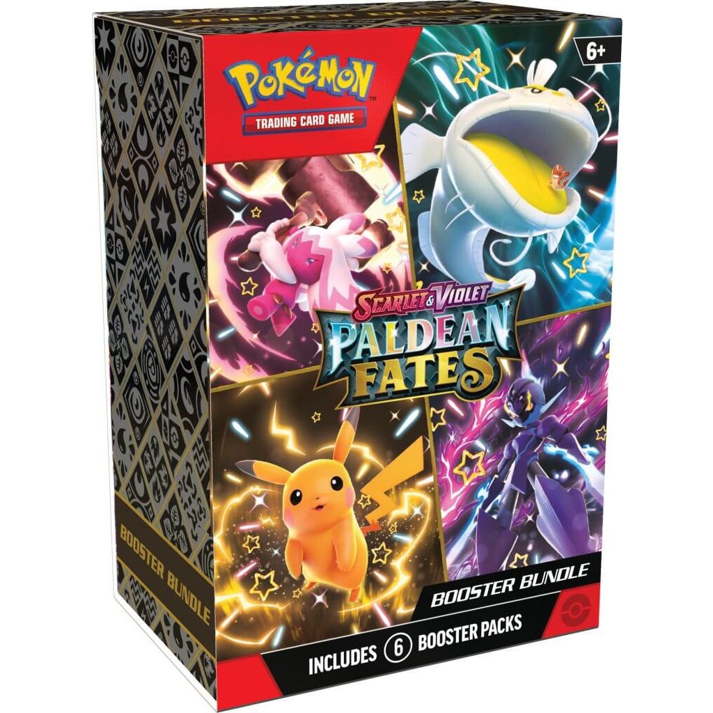 Pokemon TCG Scarlet & Violet Paldean Fates Booster Bundle – Flinch ...